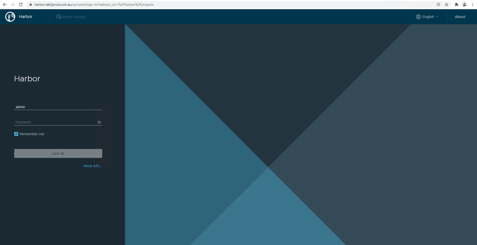 NSX Application Platform Part 2: Harbor Image Registry – LAB2PROD