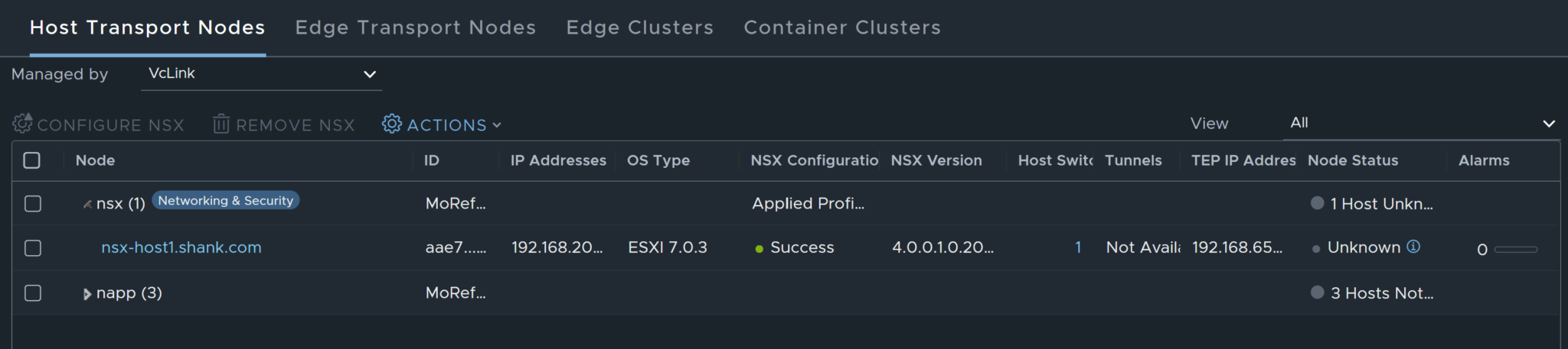 VMware NSX 4 – vCenter Plugin – LAB2PROD